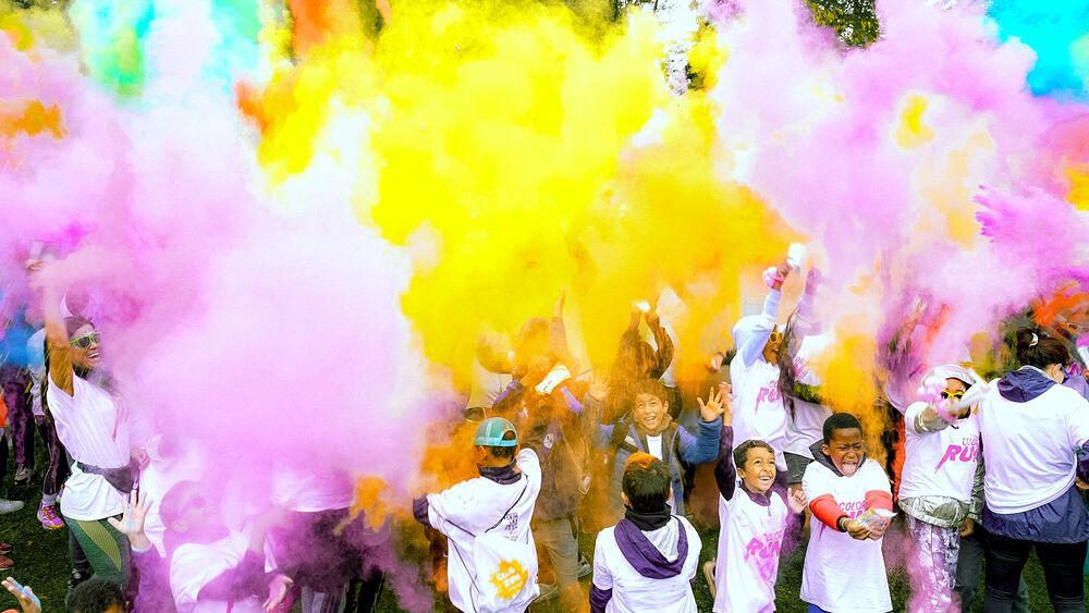 Color run 2024 : colorée et caritative | Site de la ville d’Argenteuil