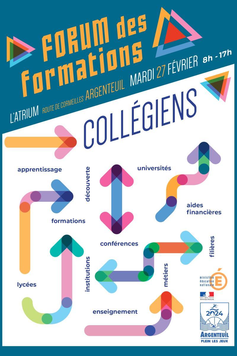 Le Forum des formations 2024 à l'Atrium | Site de la ville d’Argenteuil